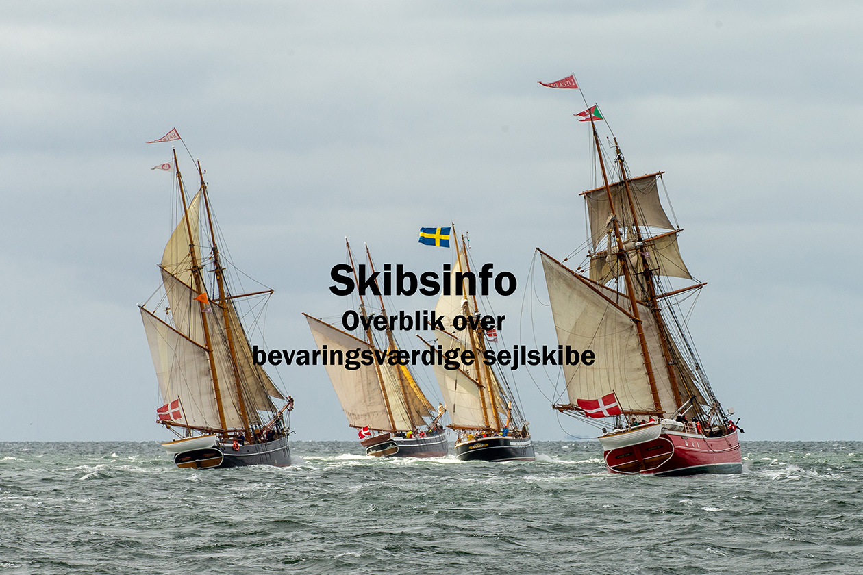 Skibsinfo - bevaringsværdige sejlskibe